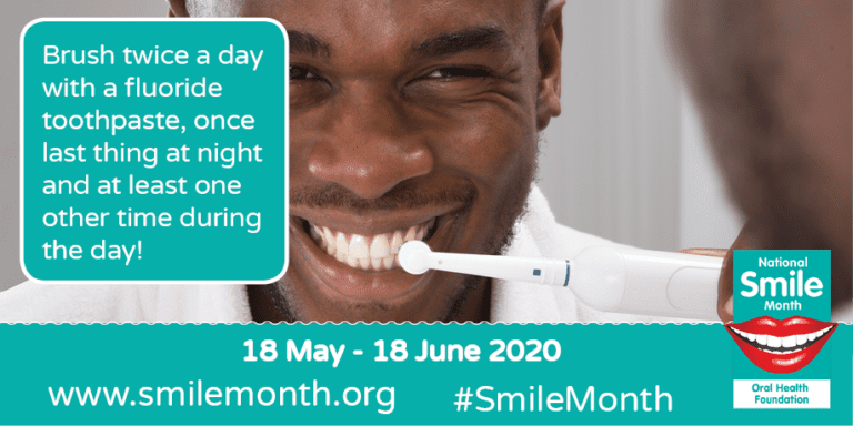 National Smile Month 2020 - 5 Top Tips For Looking After Your Oral Health